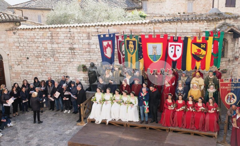 Calendimaggio di Assisi 2026: svelate le dieci Madonne Primavera e il ...