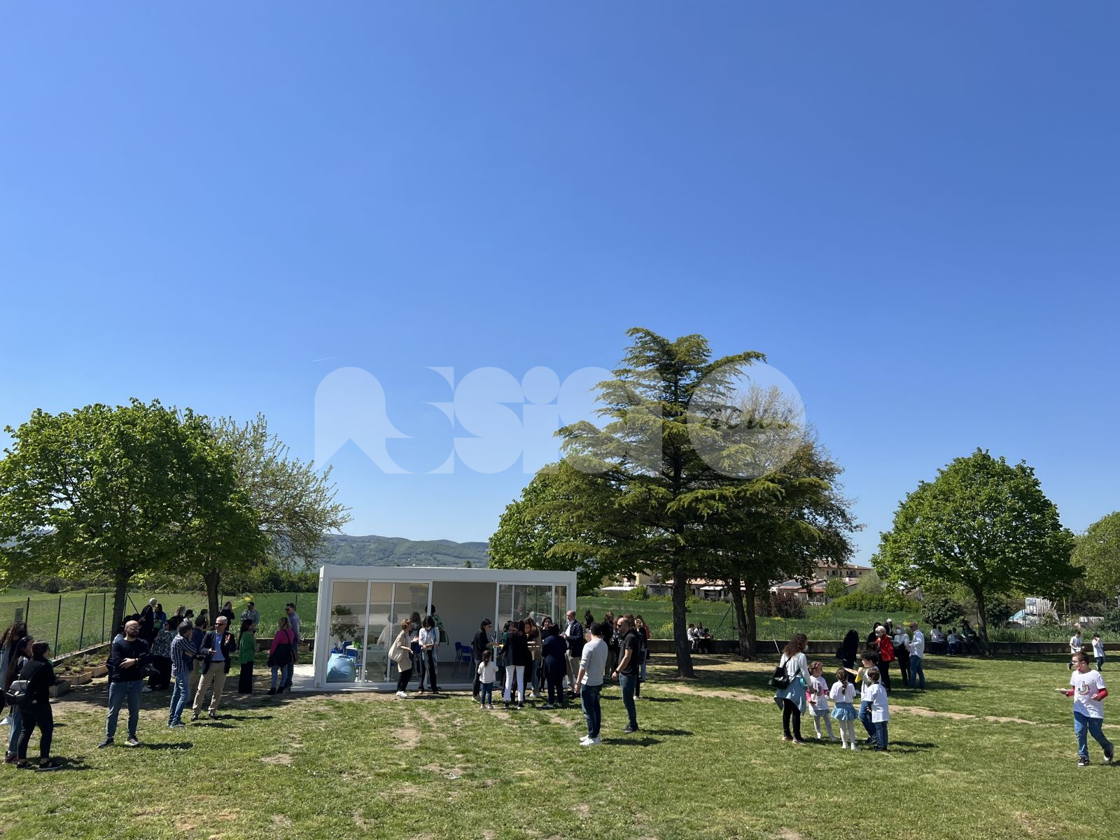 Aula verde alla Frondini di Tordandrea, ieri l'inaugurazione del ...