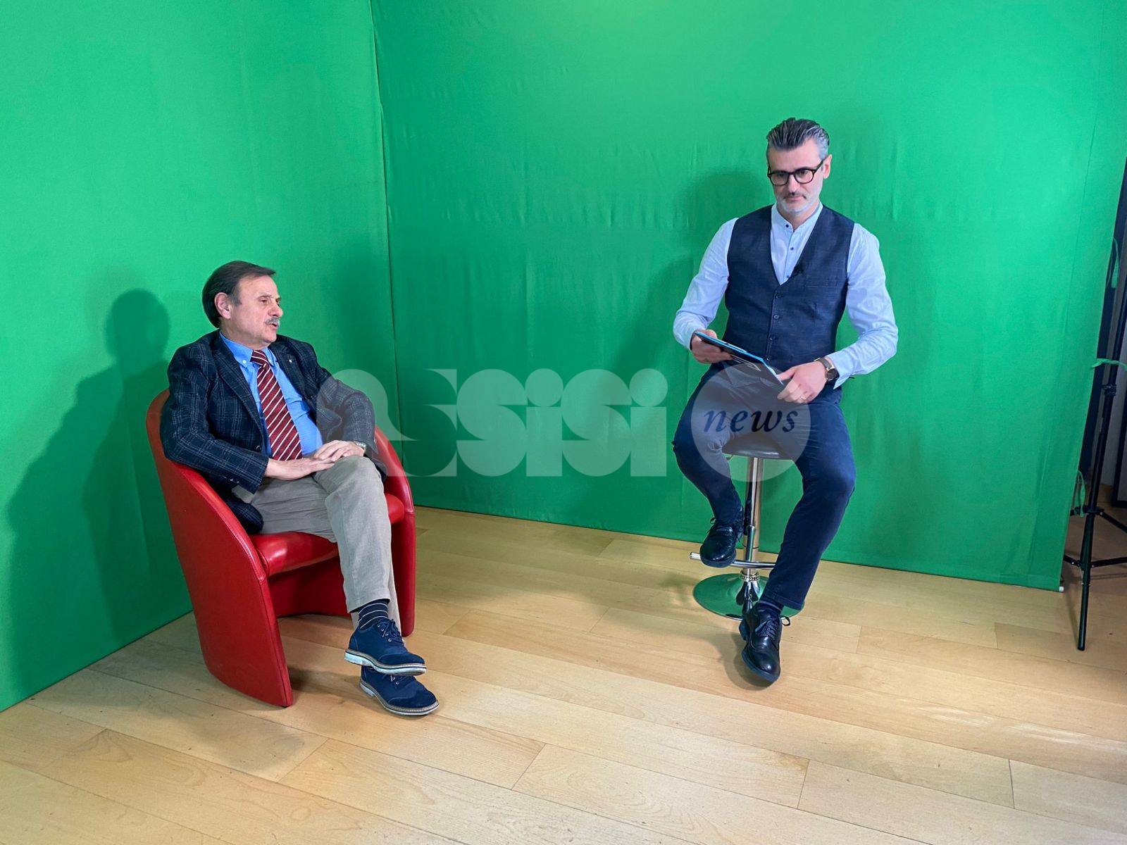 Assisi News inStudio, decima puntata: ospite Lanfranco Pecetta (foto e ...