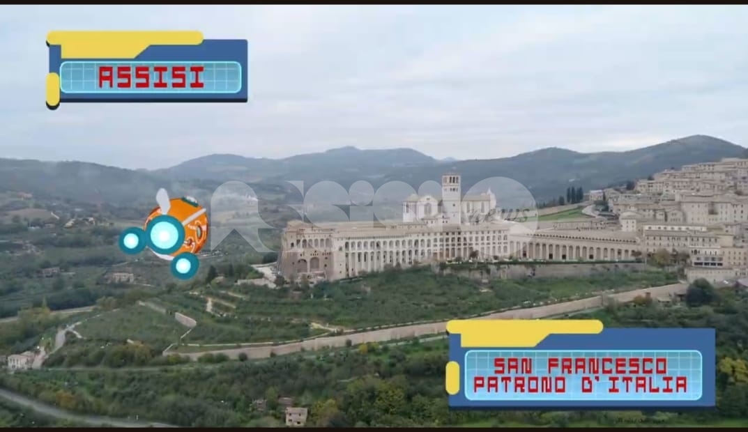Assisi di nuovo protagonista in tv con Go Go Around Italy di Rai Yoyo ...