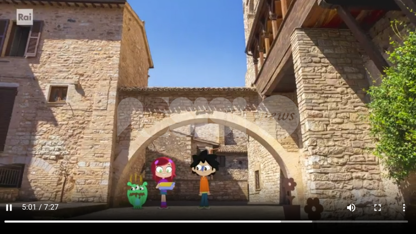 Assisi di nuovo protagonista in tv con Go Go Around Italy di Rai Yoyo ...
