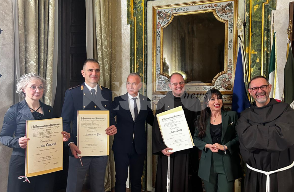 Onorificenze dell'Ordine al merito, tra i nuovi cavalieri il poliziotto ...