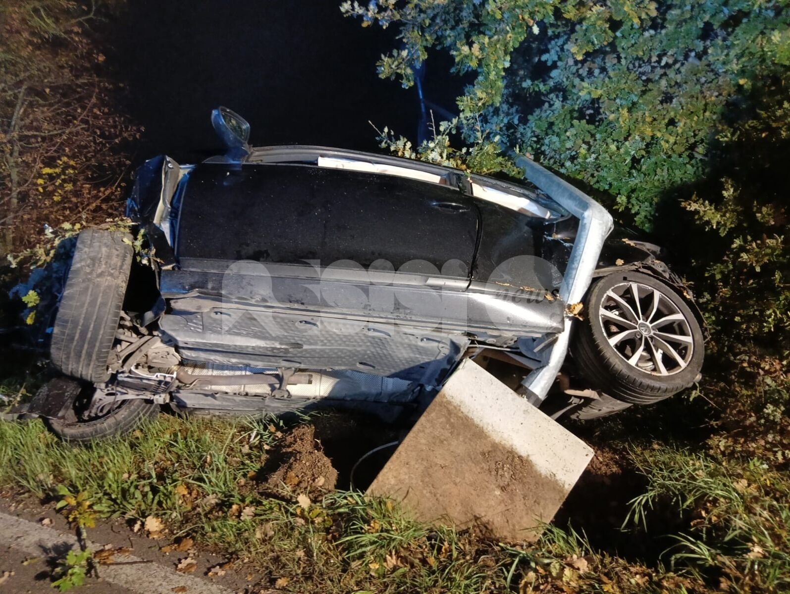 Brutto incidente nella notte fra Santa Maria degli Angeli e Rivotorto ...
